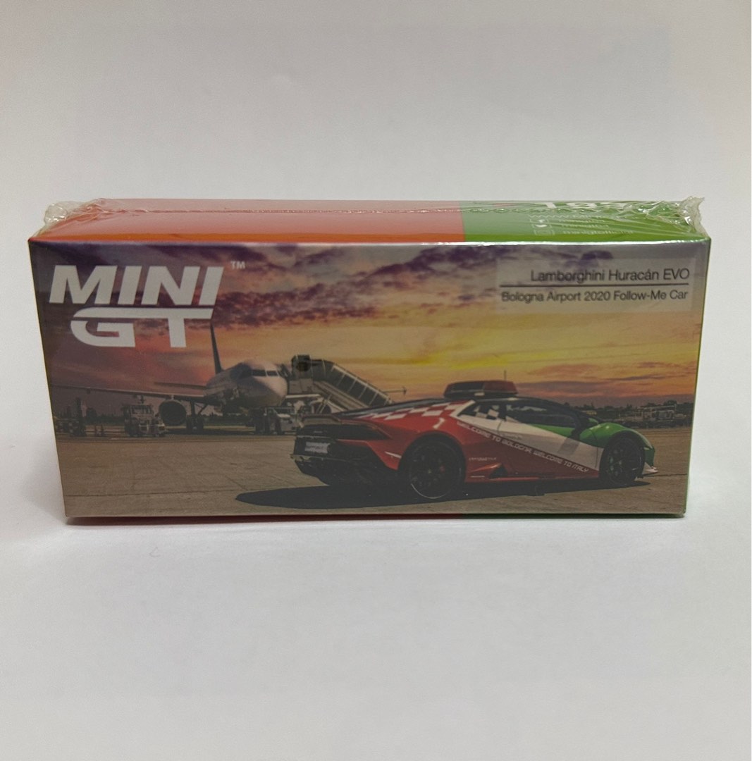 Mini GT #193 Lamborghini Huracan EVO Follow-Me Cat, 興趣及遊戲, 玩具 & 遊戲類 ...