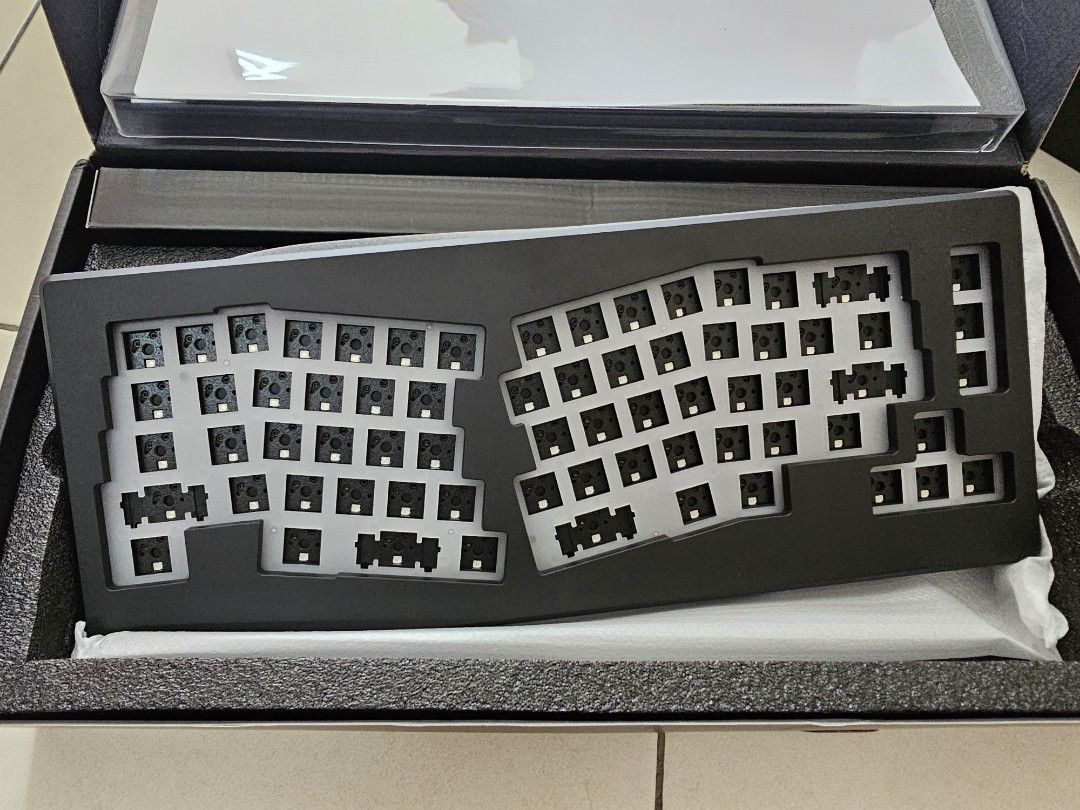 Monsgeek M6 Alice Full Aluminium QMK Compatible Mechanical Keyboard Kit ...