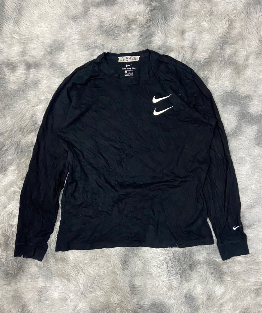 Nike double swoosh sweater, Men's Fashion, Tops & Sets, Hoodies on ...