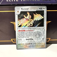 Noctowl - 115/142 Reverse Holo RH Pokemon English TCG Stellar Crown ...