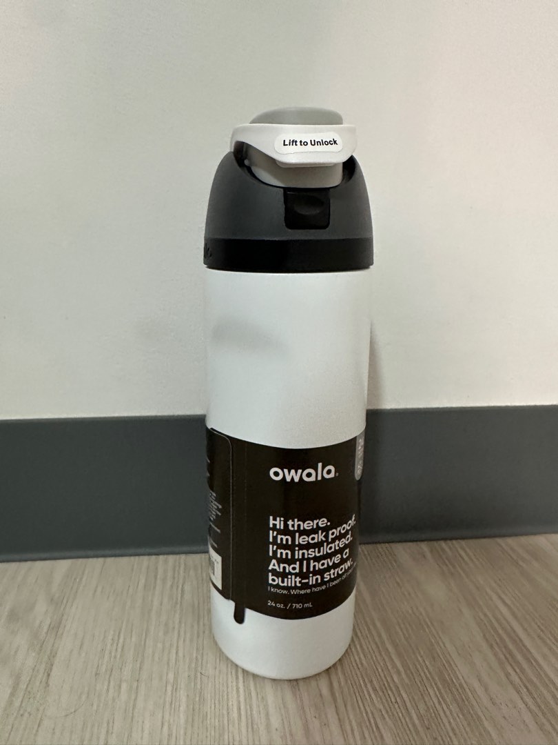 Owala 24 Oz | White & Grey, Furniture & Home Living, Kitchenware ...