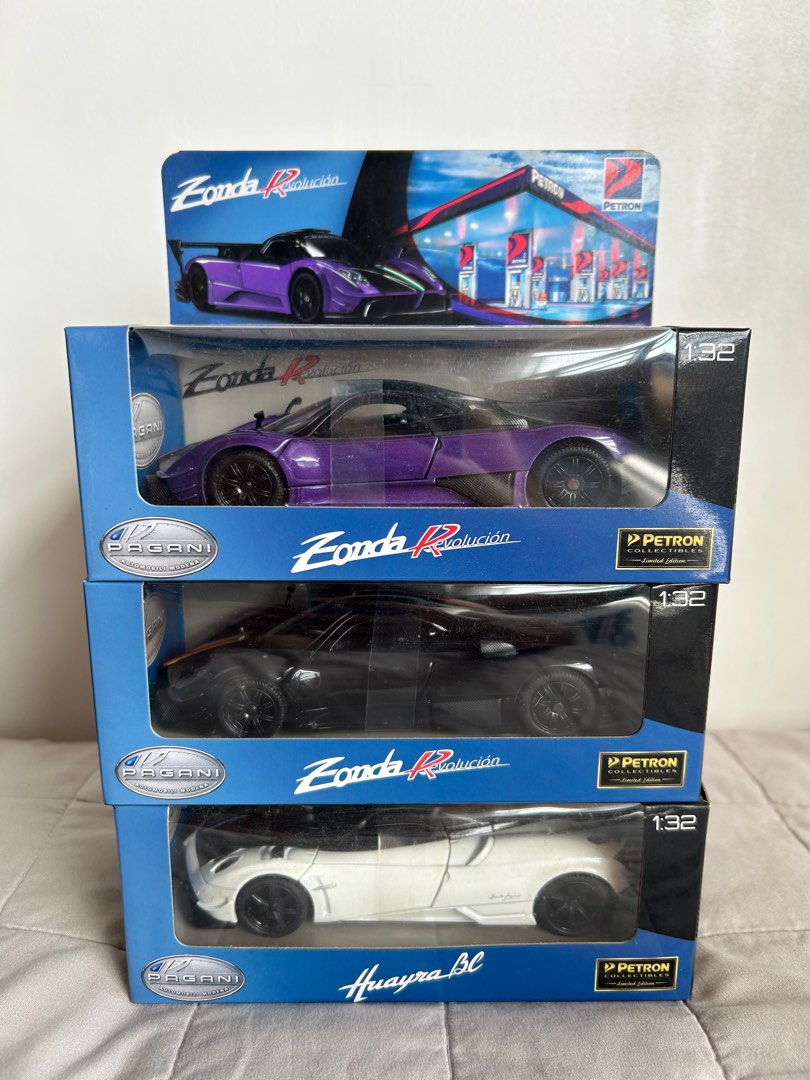PETRON PAGANI TOY CAR (3), Hobbies & Toys, Toys & Games on Carousell
