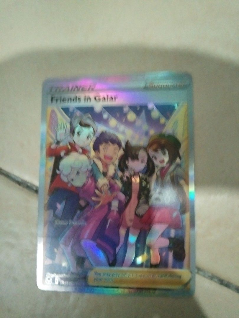 Pokemon cards "friends in galar", Hobbies & Toys, Toys & Games on Carousell