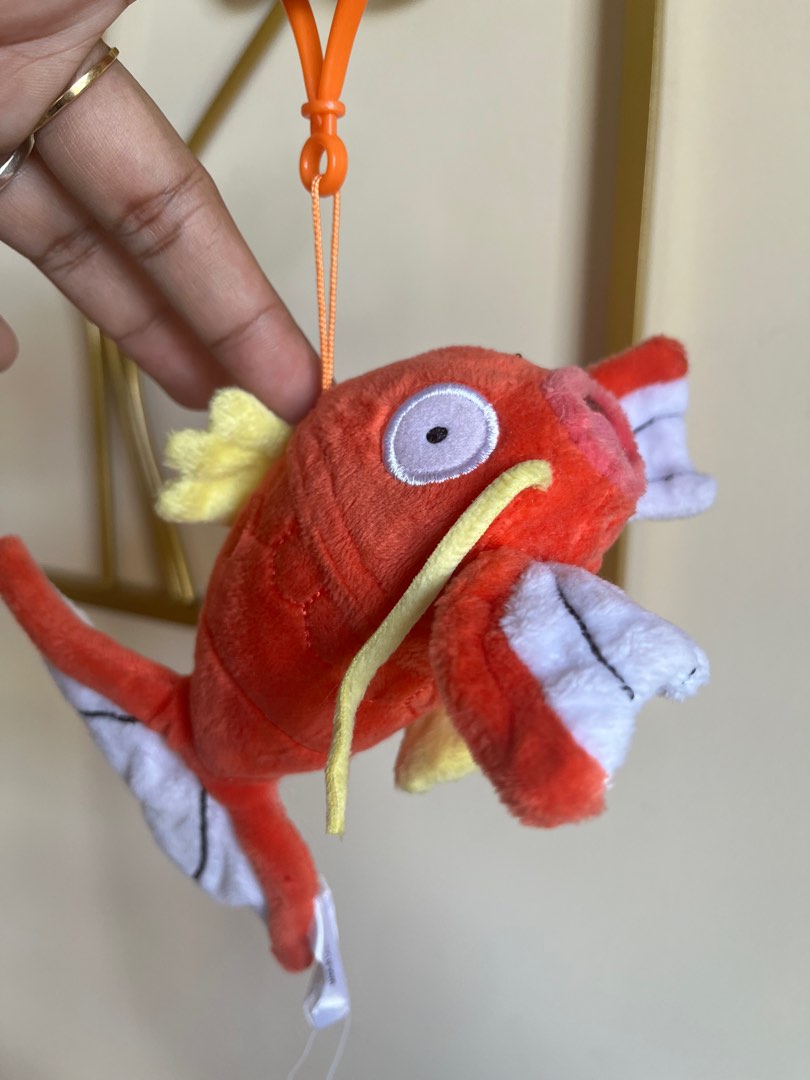 Pokemon Plushie Charm Magicarp, Hobbies & Toys, Toys & Games on Carousell