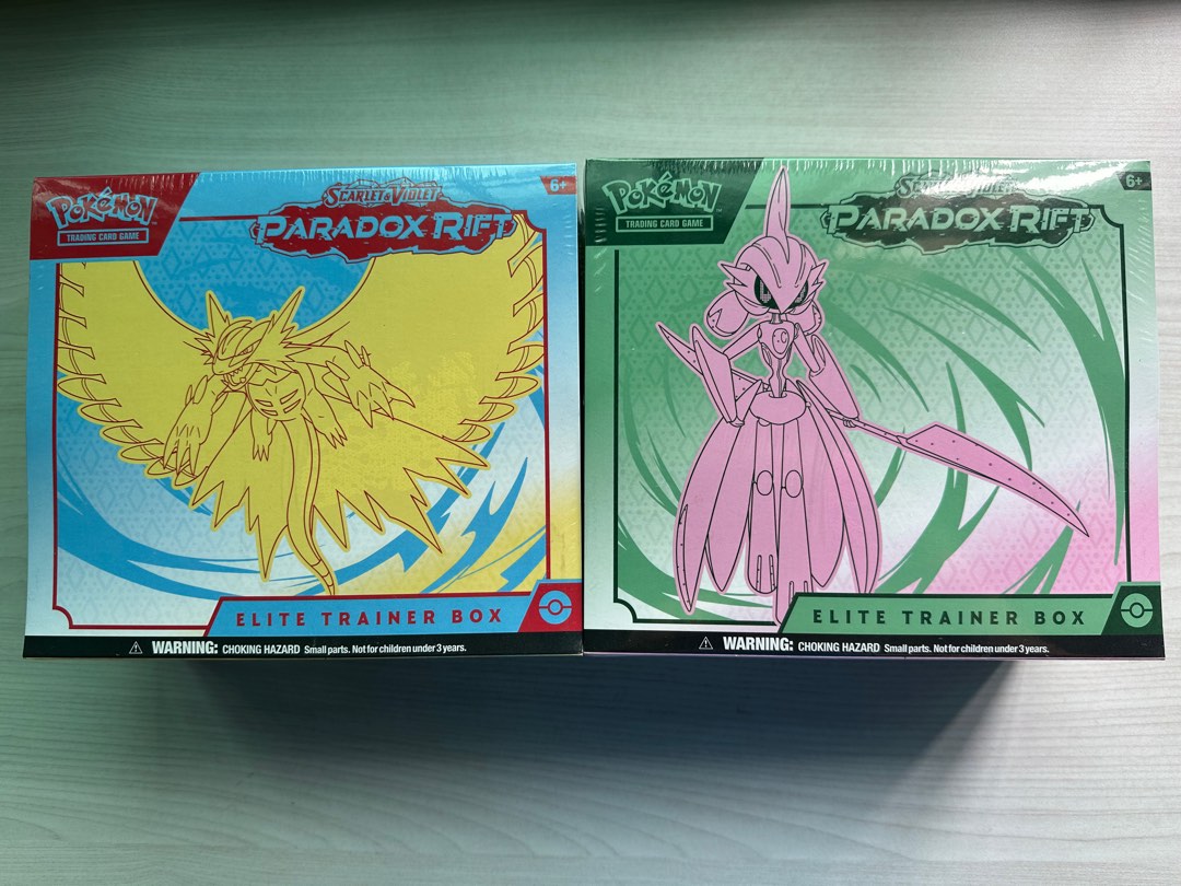 Pokemon SV04 Paradox Rift ETB Set, Hobbies & Toys, Toys & Games on ...
