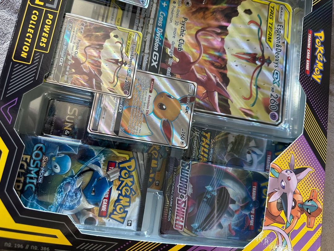 Pokemon Tag Team Power Collection Espeon & Deoxys 2020 released (SEALED ...