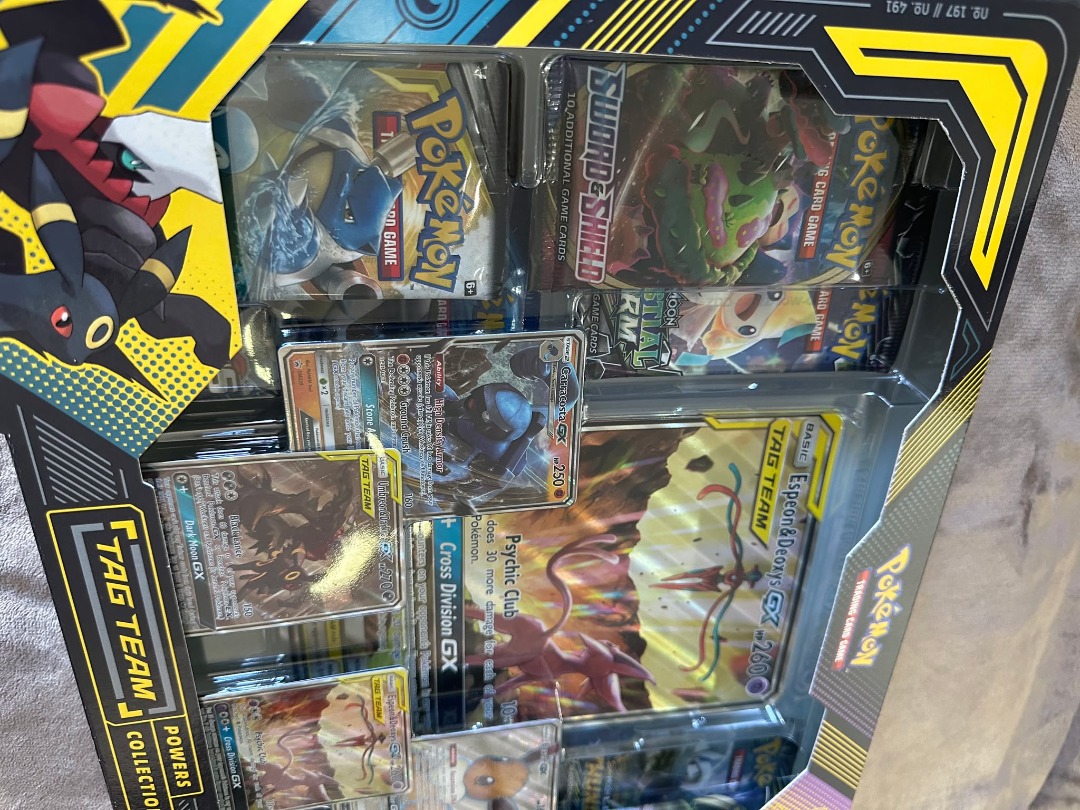 Pokemon Tag Team Power Collection Espeon & Deoxys 2020 released (SEALED ...