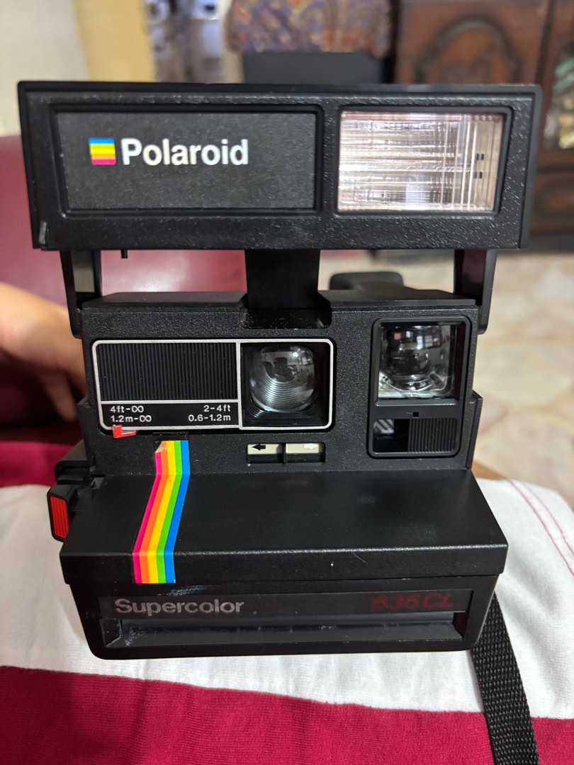 POLAROID SUPERCOLOR 635 CL SOFORTBILD-KAMERA VINTAGE 1981, Photography ...
