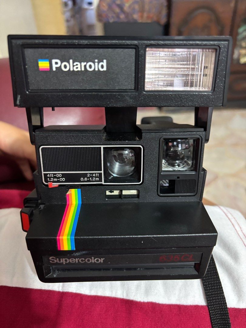 POLAROID SUPERCOLOR 635 CL SOFORTBILD-KAMERA VINTAGE 1981, Photography ...