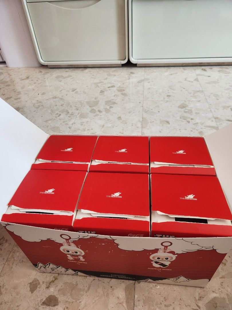 Popmart The Monsters Labubu Coca Cola Coke Happy Factor, Hobbies & Toys ...