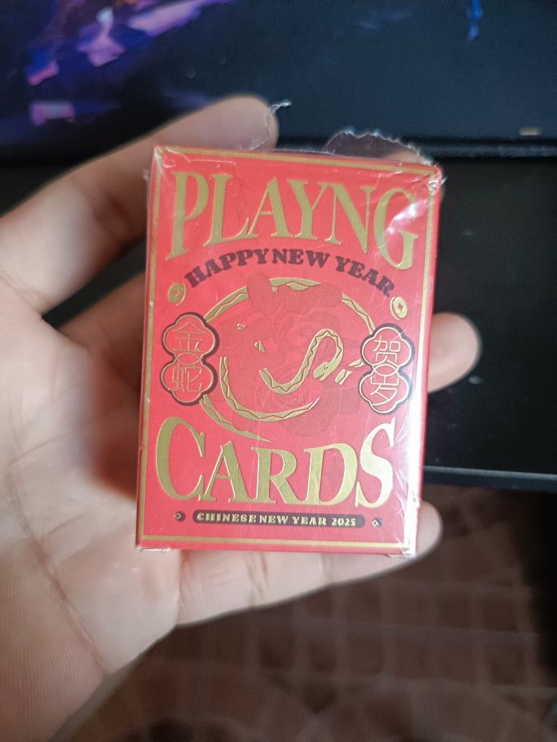 POPMART PLAYING CARDS HNY 2025, Hobbies & Toys, Toys & Games on Carousell