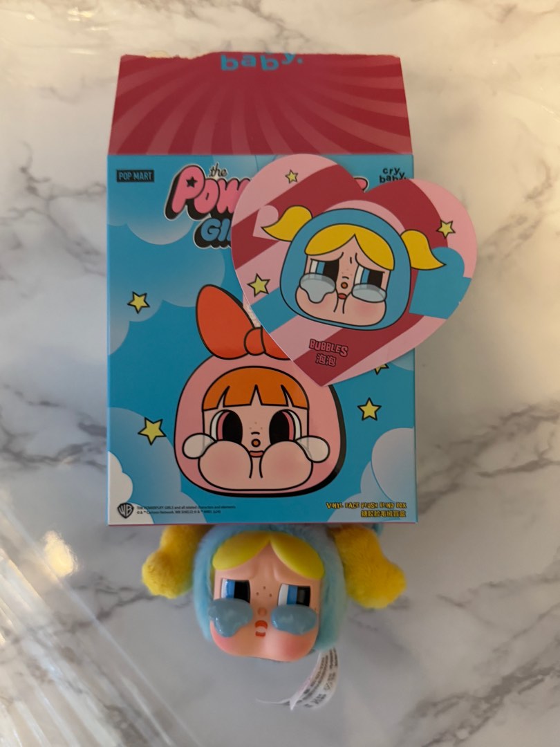 POPMART POWERPUFF CRYBABY, Hobbies & Toys, Toys & Games on Carousell