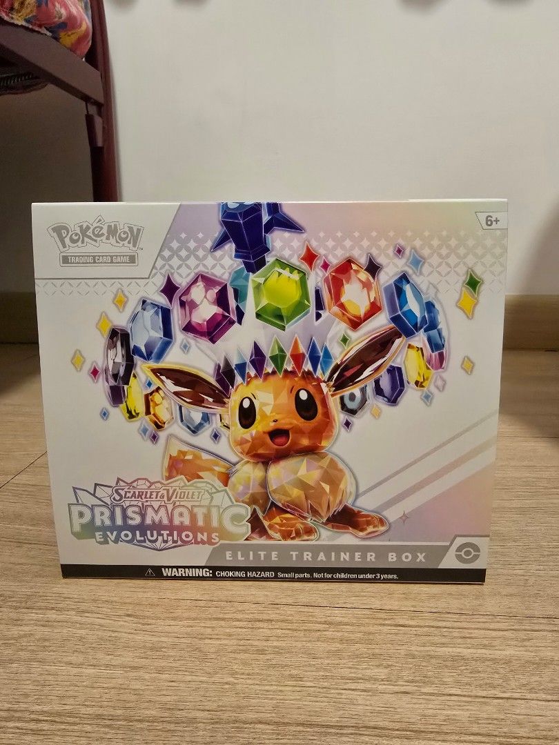 Prismatic Evolutions ETB (no packs), Hobbies & Toys, Toys & Games on ...