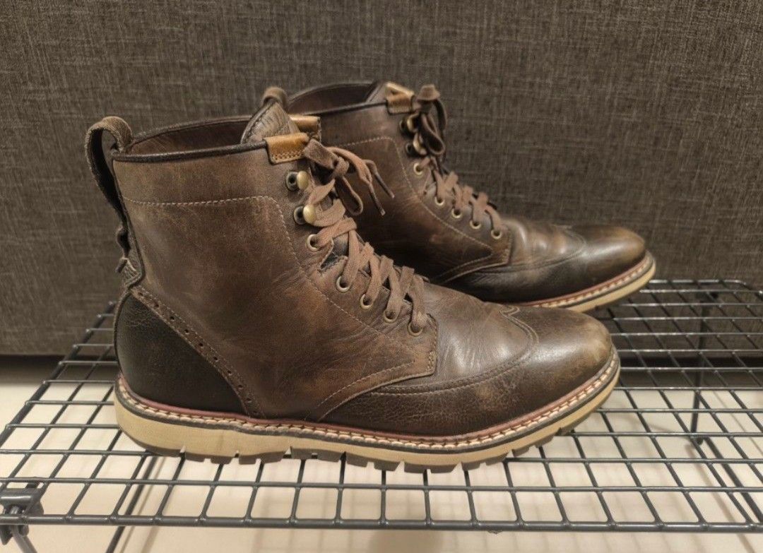 RARE Timberland Men Britton Hill Brogue Wingtip Waterproof Lightweight ...