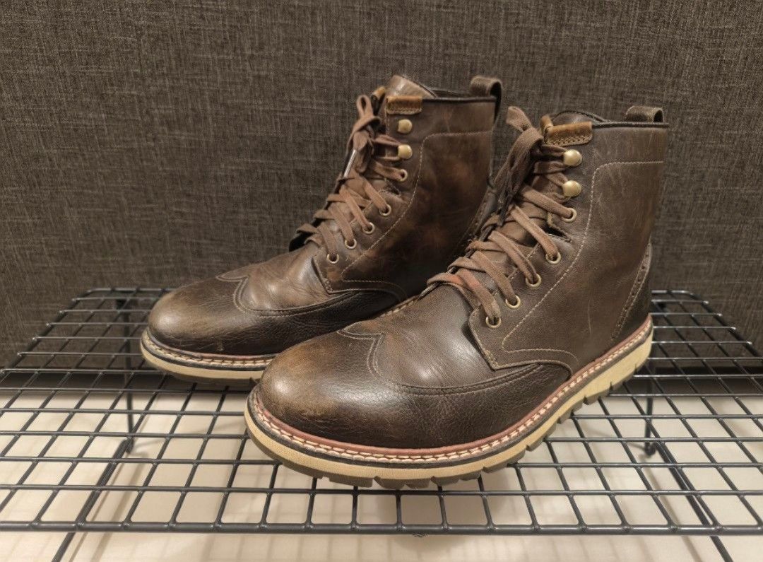 RARE Timberland Men Britton Hill Brogue Wingtip Waterproof Lightweight ...