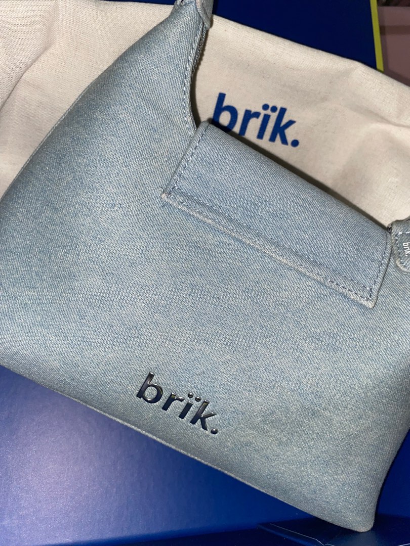 Briik Upsized chroma washed denim, Women's Fashion, Bags & Wallets ...
