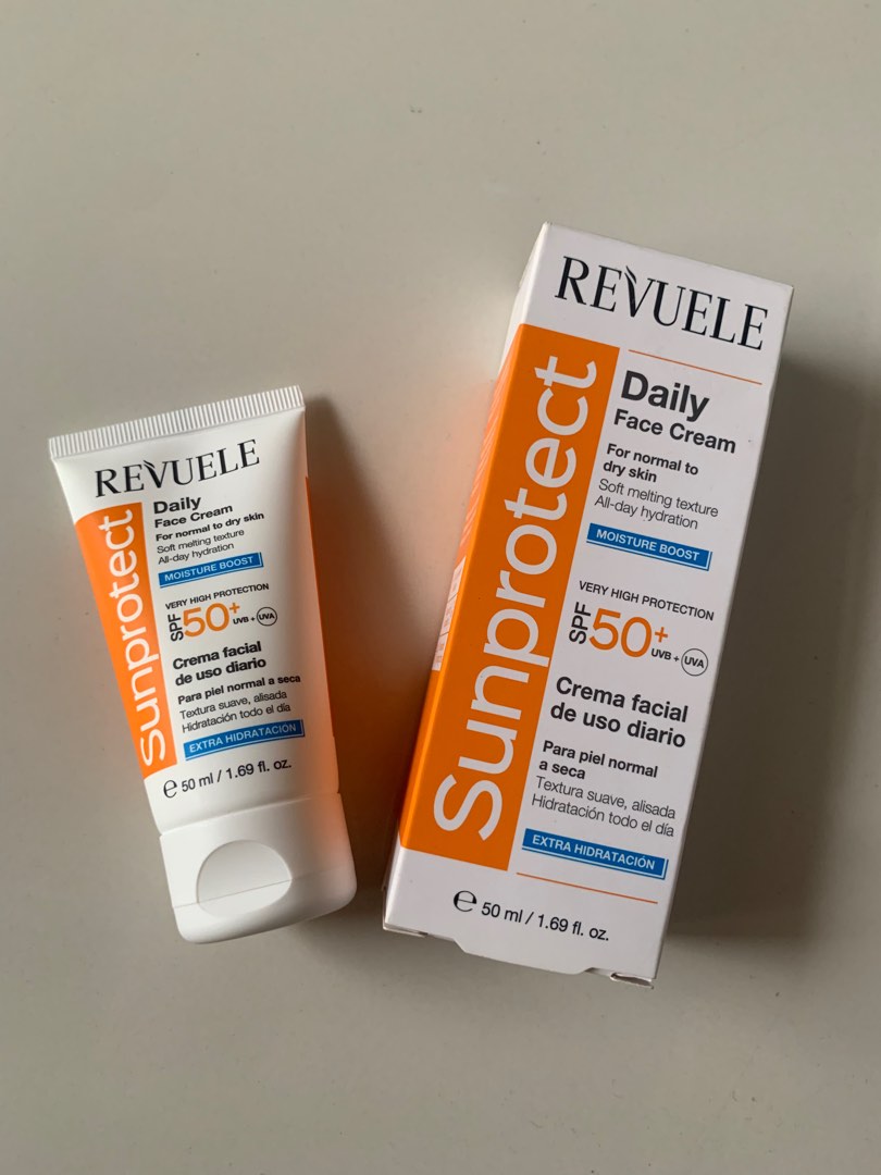 Revuele Sunprotect Daily Face Cream SPF50+ 50ml, Beauty & Personal Care ...