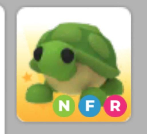 Roblox Adopt Me Neon Fly Ride Turtle Adopt Me NFR Turtle, Video Gaming ...