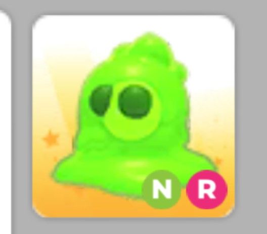 Roblox Adopt Me Neon Ride Slime Adopt Me NR Slime, Video Gaming, Video ...