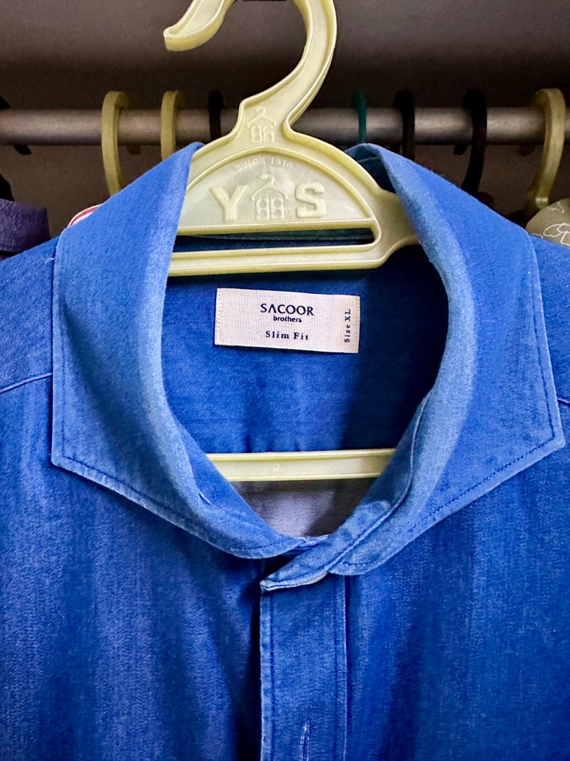 Sacoor, Men's Fashion, Tops & Sets, Formal Shirts on Carousell