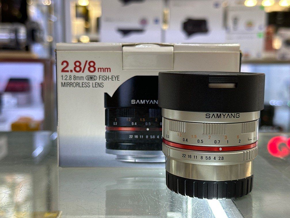 Samyang 8mm F2.8 UMC Fisheye Lens - Fujifilm X, Photography, Lens ...