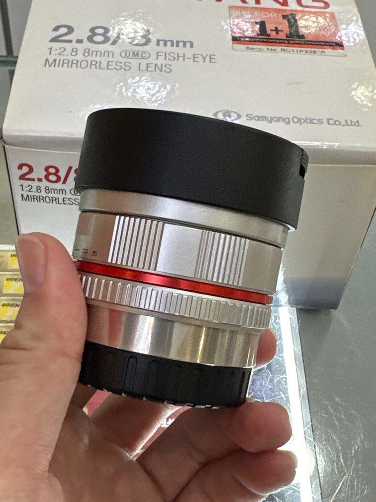 Samyang 8mm F2.8 UMC Fisheye Lens - Fujifilm X, Photography, Lens ...