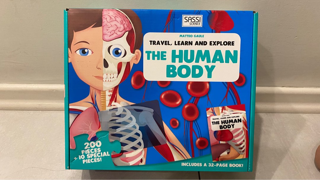 Sassi Science The Human Body jigsaw puzzle, Hobbies & Toys, Toys ...