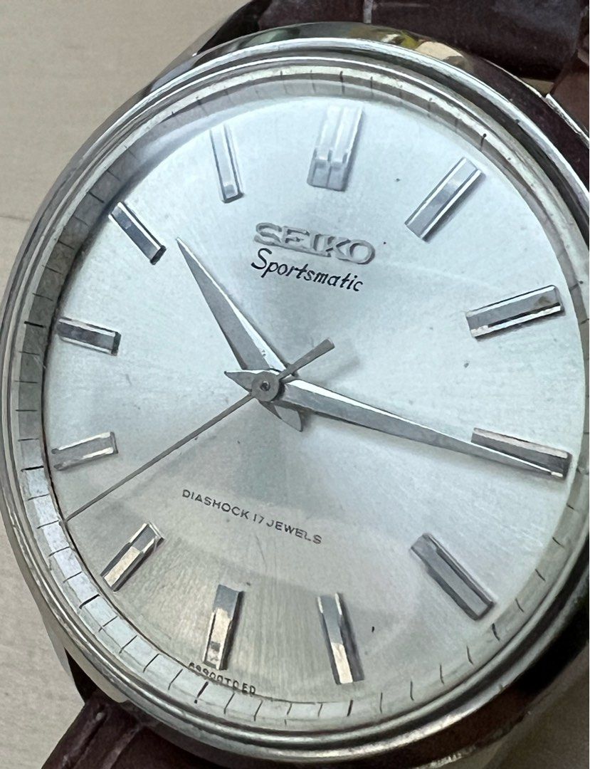 SEIKO SPORTSMATIC DIASHOCK 17 JEWELS UNBEATABLE MAIN SPRING GS STYLE ...