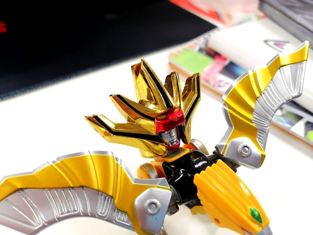 Sentai gaoranger dx gao eagle / power rangers wild force megazord ...