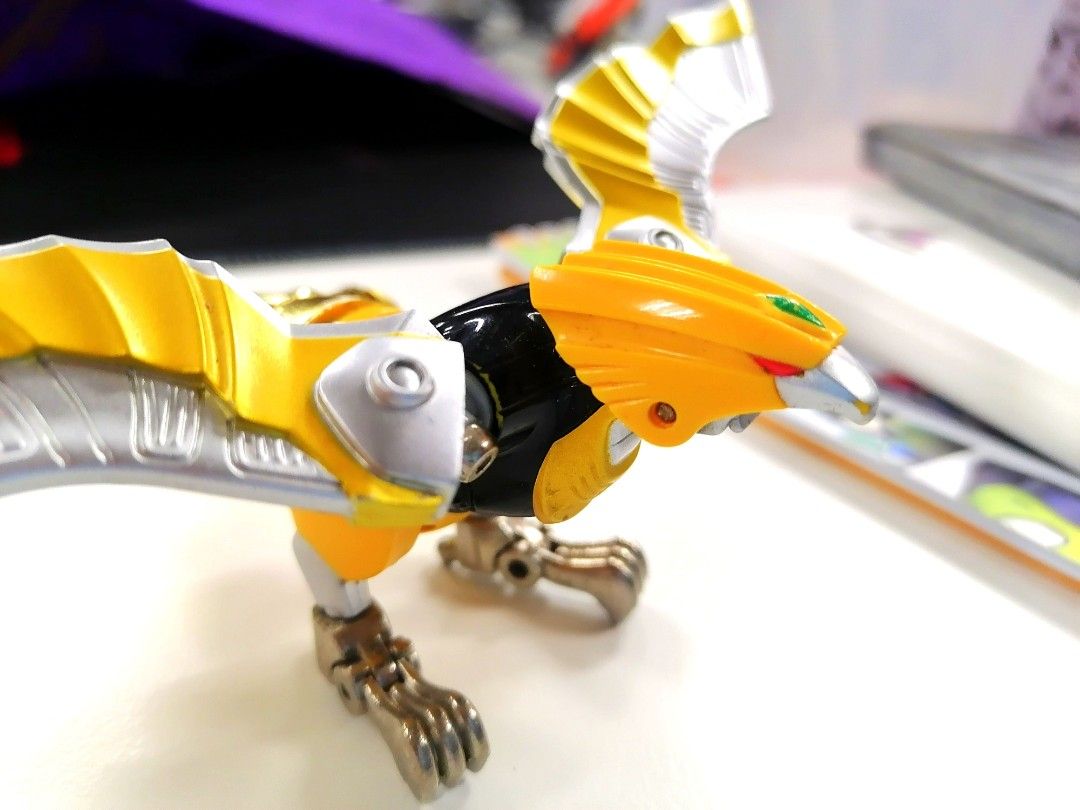 Sentai gaoranger dx gao eagle / power rangers wild force megazord ...