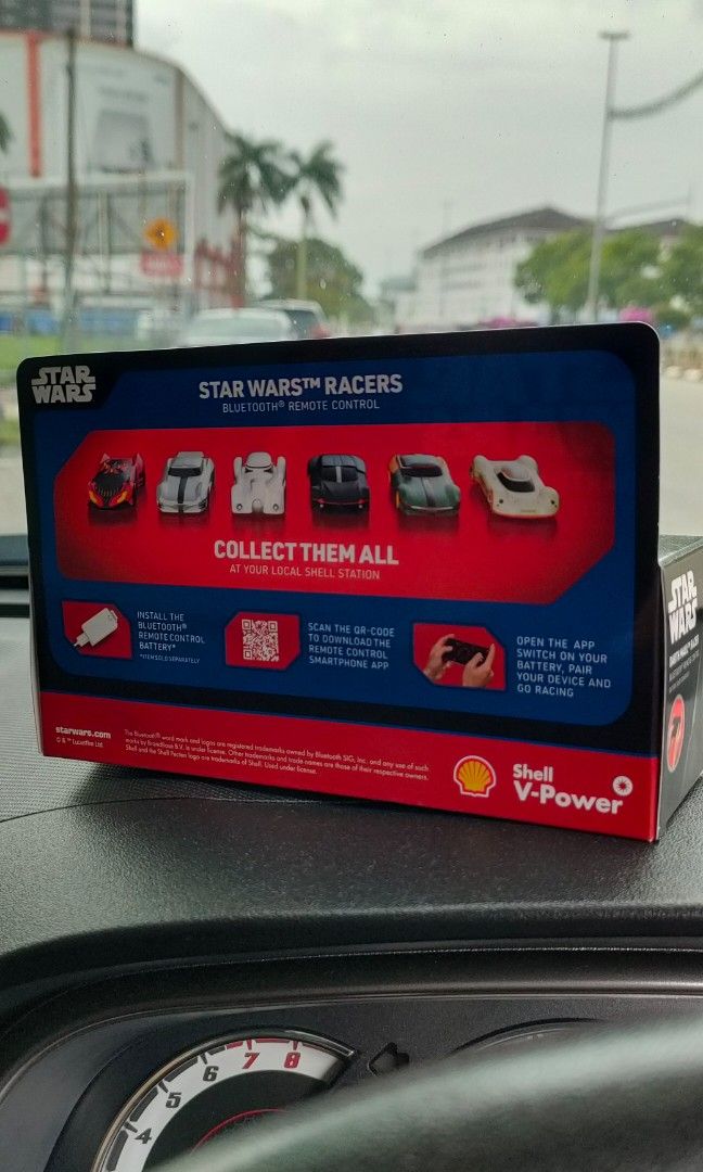 SHELL Star Wars Darth Maul Racer Bluetooth Remote Control, Hobbies ...