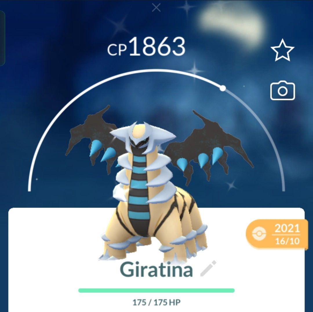 Shiny Giratina Altered Form Legendary Pokemon Go, Video Gaming, Gaming Accessories, In-Game ...
