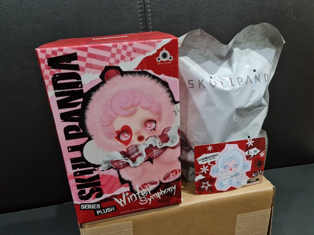 Skullpanda Winter Symphony Series Vinyl Face Plush - Song of Snow ...