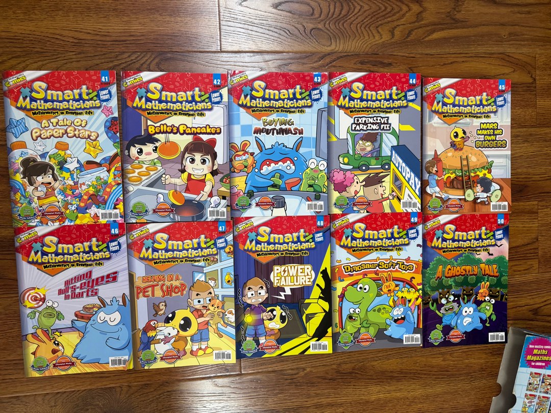 Smart mathematicians lower level, 興趣及遊戲, 書本 & 文具, 漫畫 - Carousell