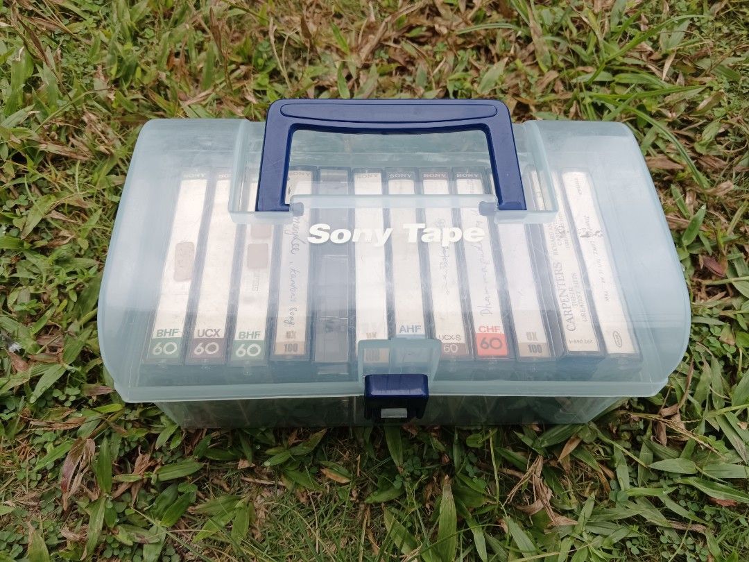 Sony case tape cassette kaset box ONLY BOX, Audio, Other Audio ...