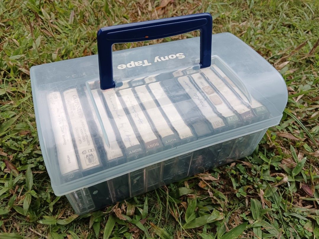 Sony case tape cassette kaset box ONLY BOX, Audio, Other Audio ...