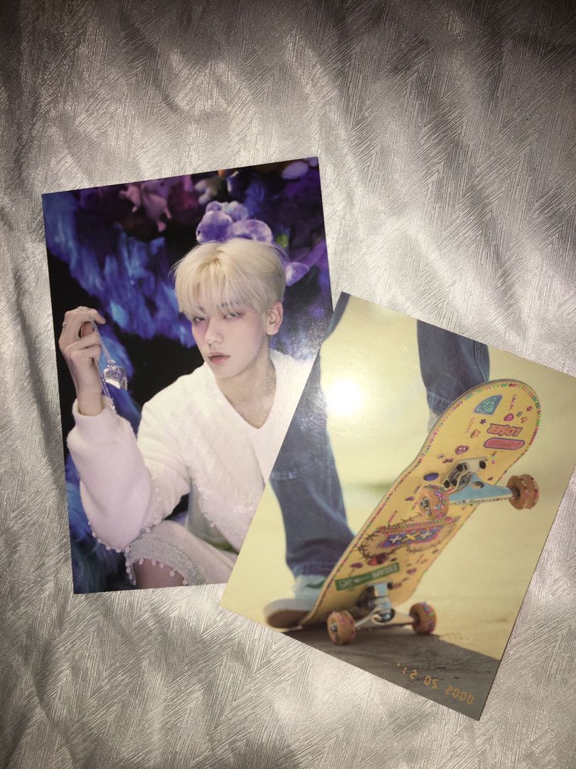 Soobin Nightmare Postcard + AR Card Huening Kai, Hobbies & Toys ...