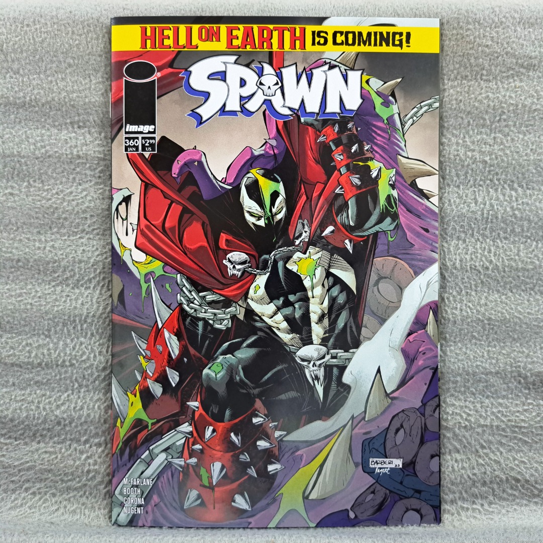 Spawn #360 (Image Comics) Todd McFarlane, Brett Booth, Hobbies & Toys, Books & Magazines, Comics ...