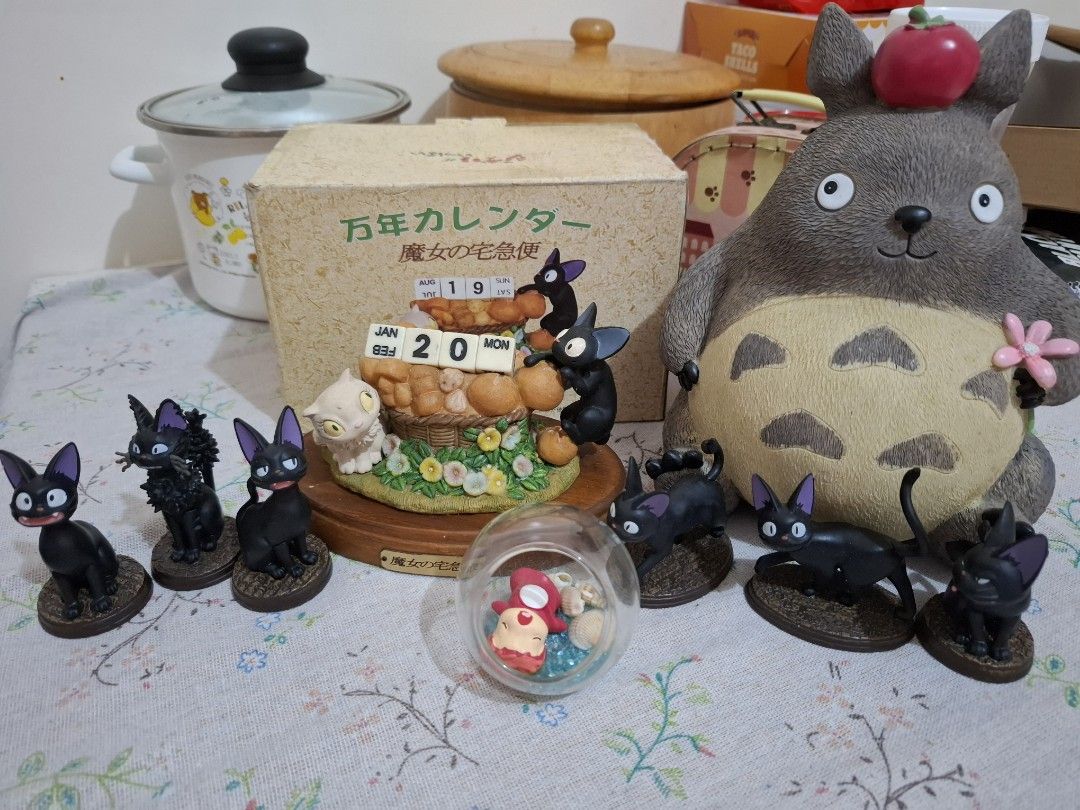 Studio ghibli items: totoro,ponyo,jijicat, Hobbies & Toys, Toys & Games ...