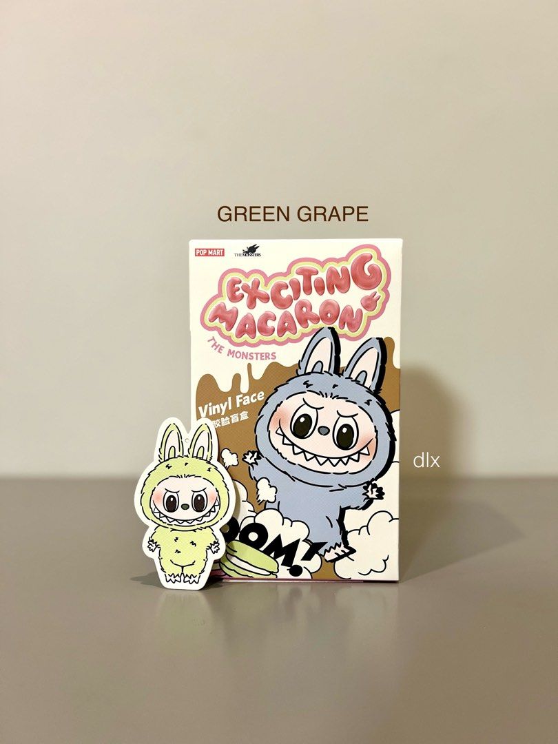 THE MONSTERS LABUBU Exciting Macaron V1 Vinyl Face SELECTED Blind Box ...