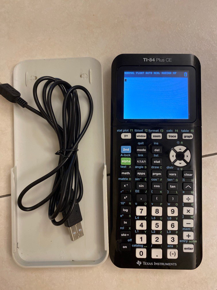TI-84 Plus CE calculator CIMP MUFY AUSMAT, Computers & Tech, Office ...