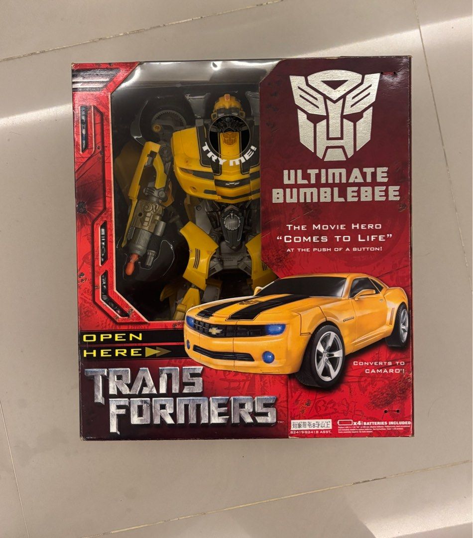 Transformers Ultimate Bumblebee - new and seal original, Hobbies & Toys ...