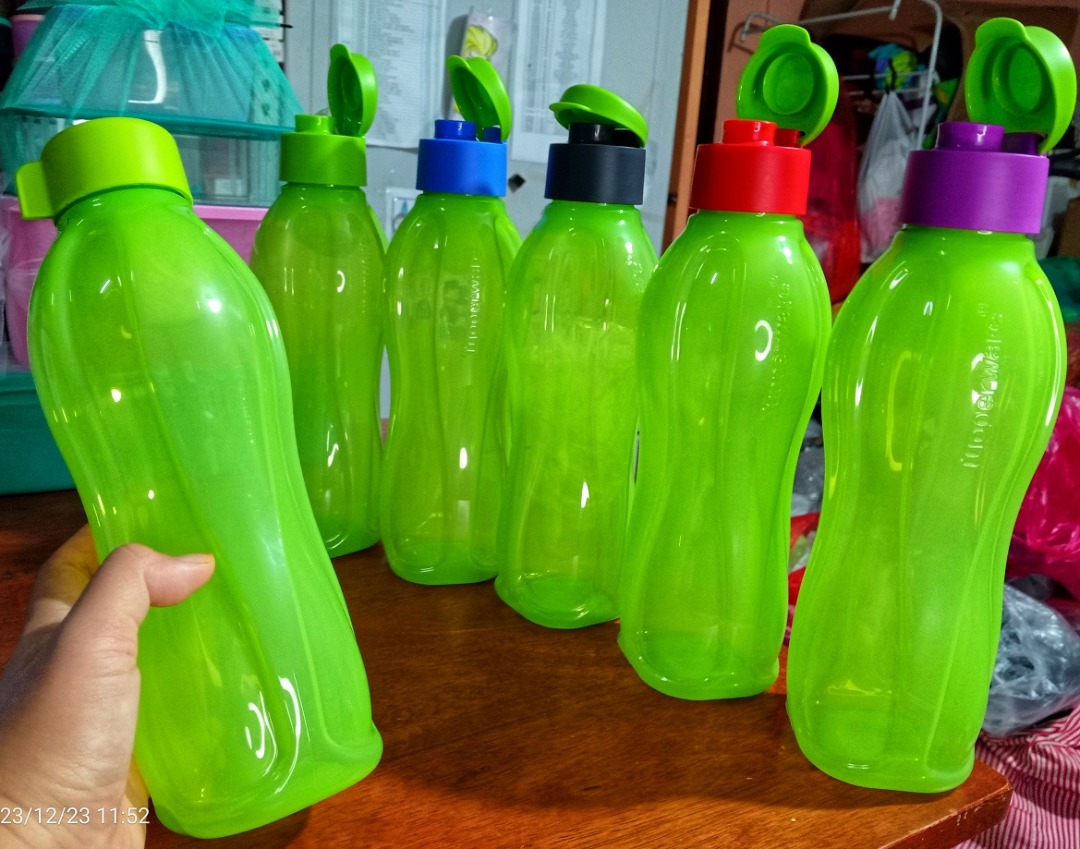 Tupperware Eco Bottle 1L Botol Air BPA Free, Furniture & Home Living ...