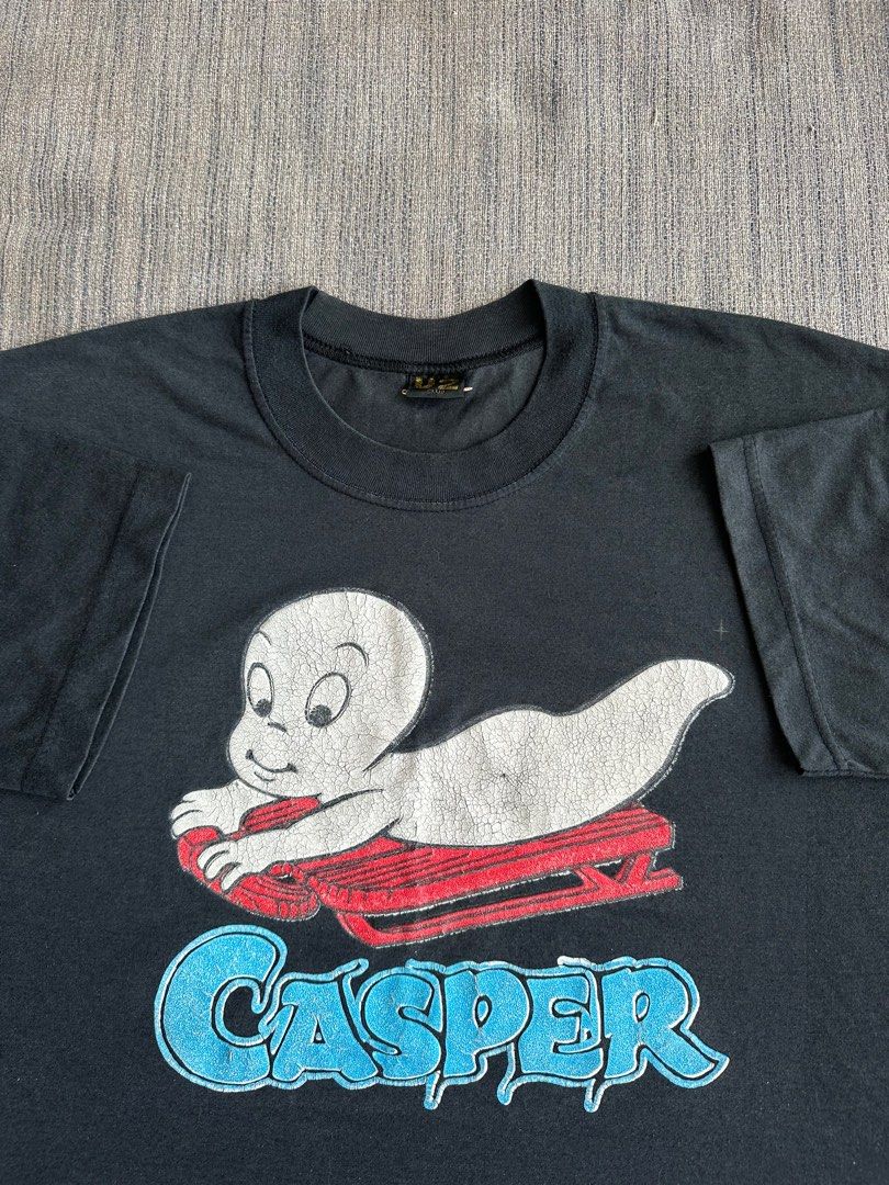 Vintage Casper Movie Cartoon, Men's Fashion, Tops & Sets, Tshirts ...