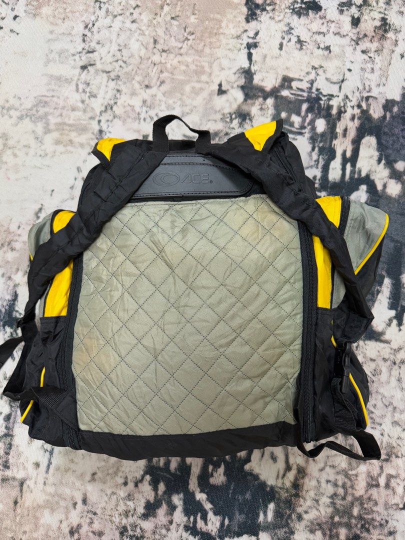 VINTAGE OUTDOOR SPORTS PRO BY ACE CUBE BOX BACKPACK, Women's Fashion ...
