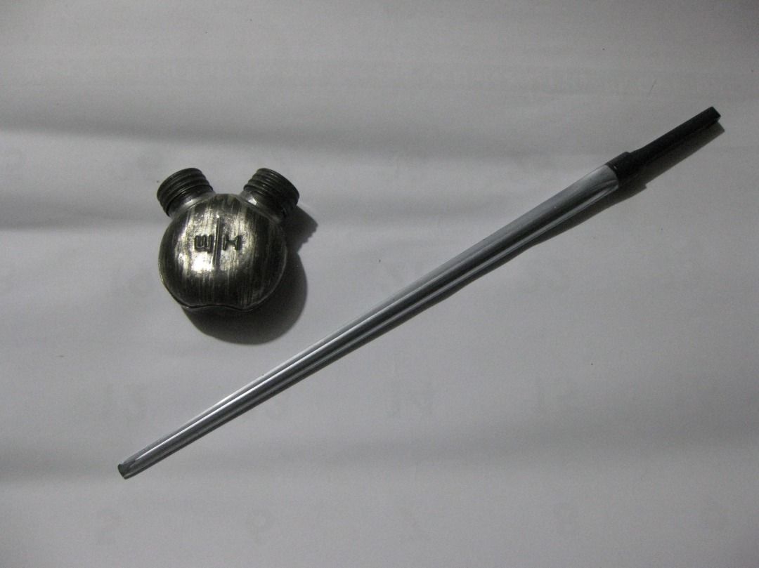WW2 Soviet USSR Russian Mosin Rifle Two-Spout Oiler Oil Flask & Star ...