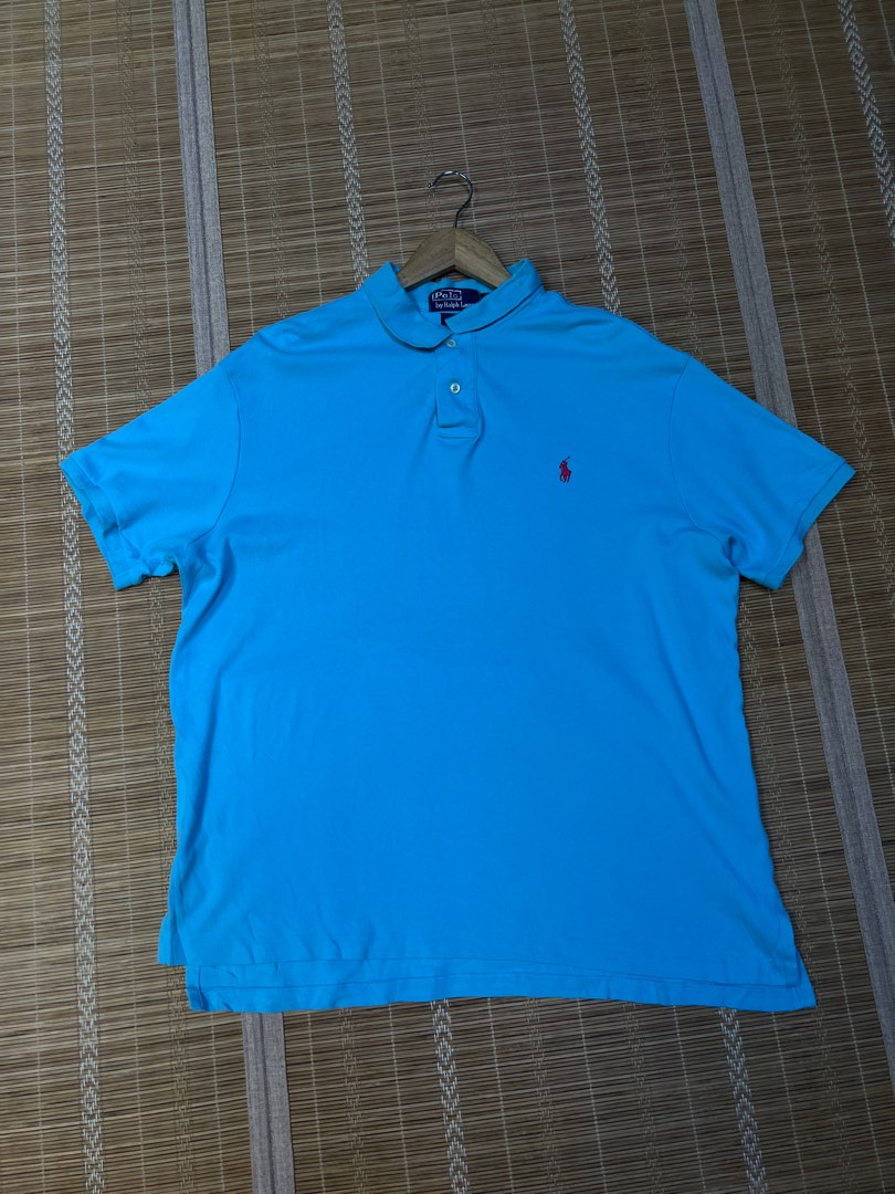 XL Polo Ralph Lauren Tiffany Blue Polo T-Shirt, Men's Fashion, Tops ...