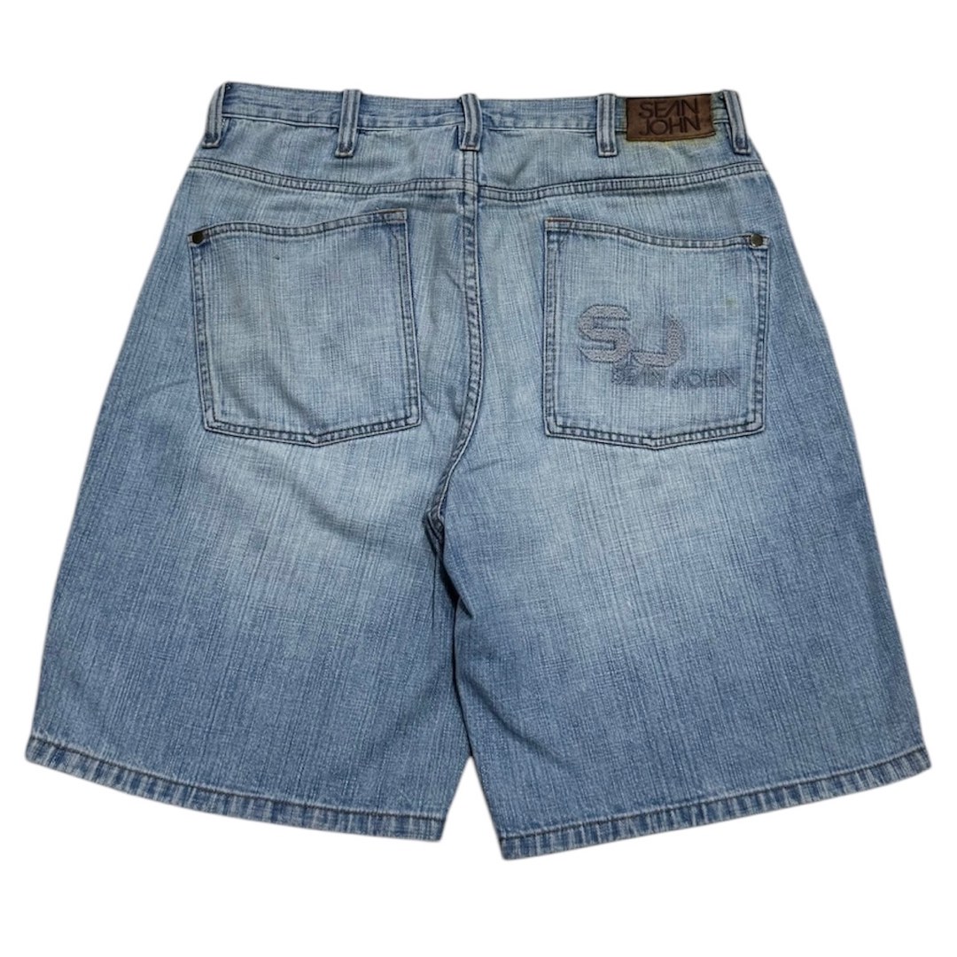 y2k sean john jorts, Men's Fashion, Bottoms, Shorts on Carousell