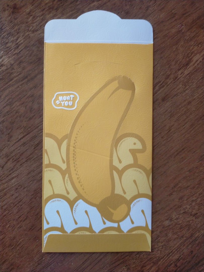 ZUS Coffee Year of the Snake Banana Angpow Packet Set, Hobbies & Toys ...