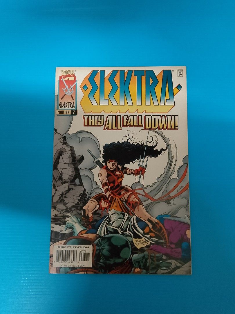 1st app Machete ( Alfonso Lopez, Supervillain ) Elektra #7 ( Mike ...